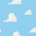 RoomMates Disney Toy Story Cloud Blue Peel and Stick Wallpaper ...