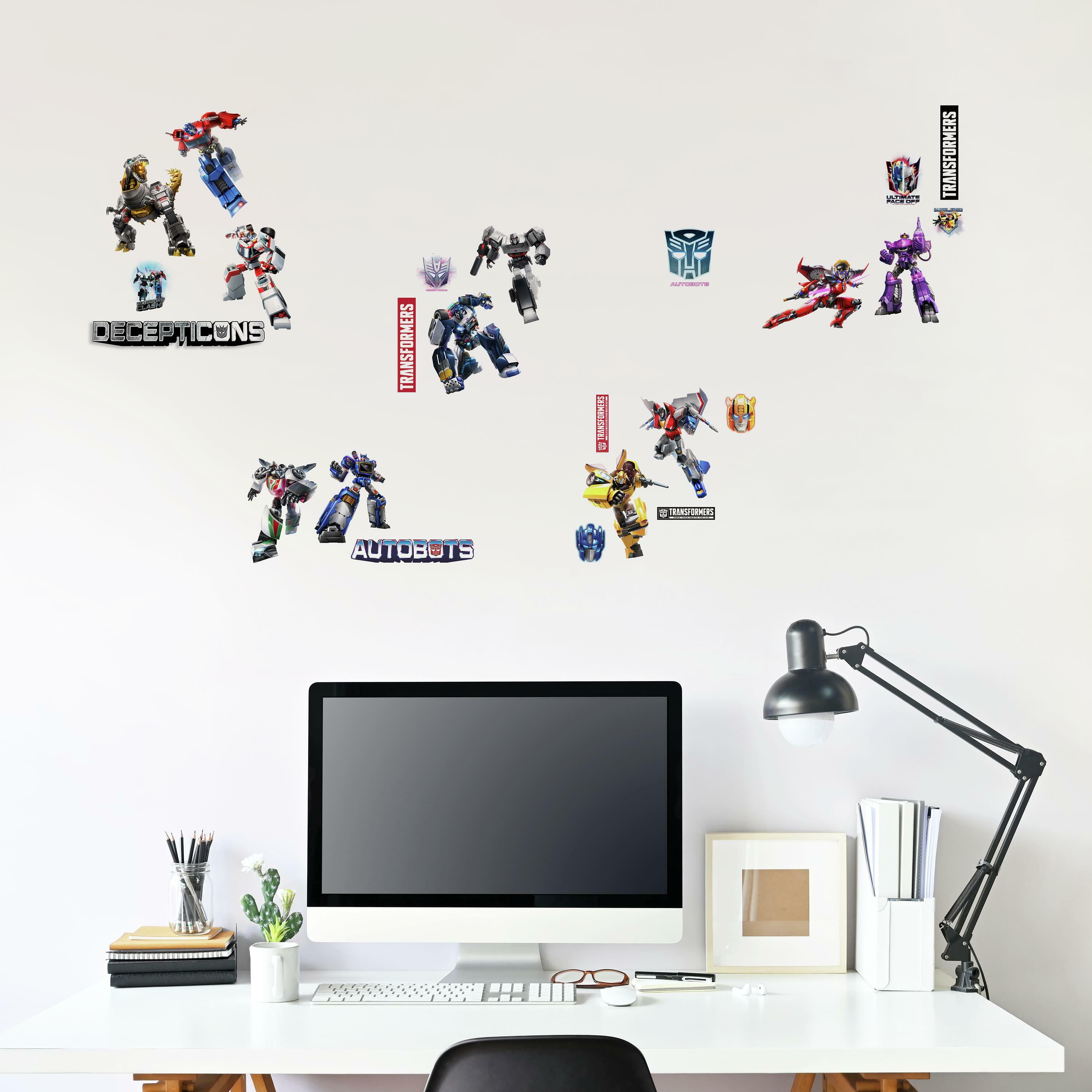 Transformers Peel and Stick Wall Decals - Walmart.com