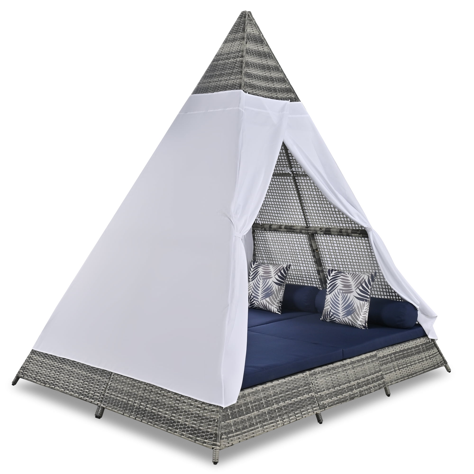 roomfitters Outdoor Daybeds - Ideal for Restaurant Seating - Walmart ...