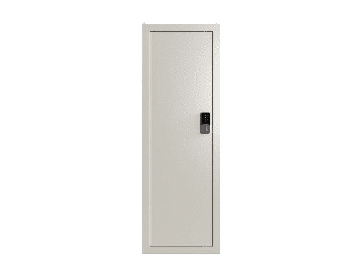 Roomfitters Wall Gun Safe: Quick-Access Rifle Safe with Removable Shelf ...