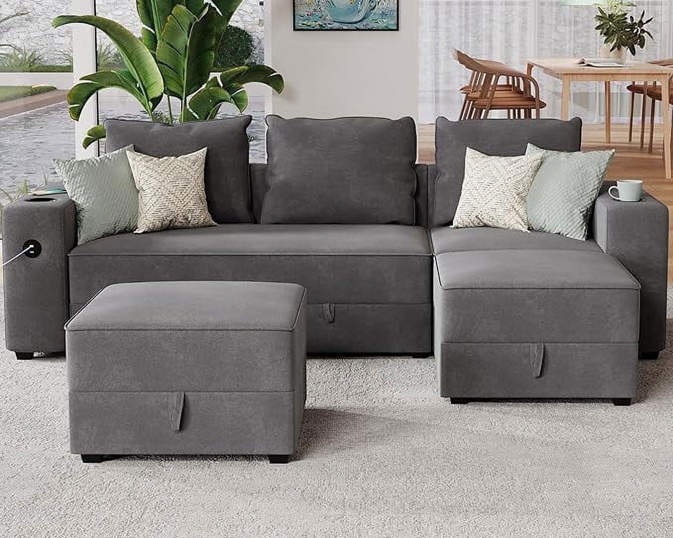 90 Inch Sectional Sofa