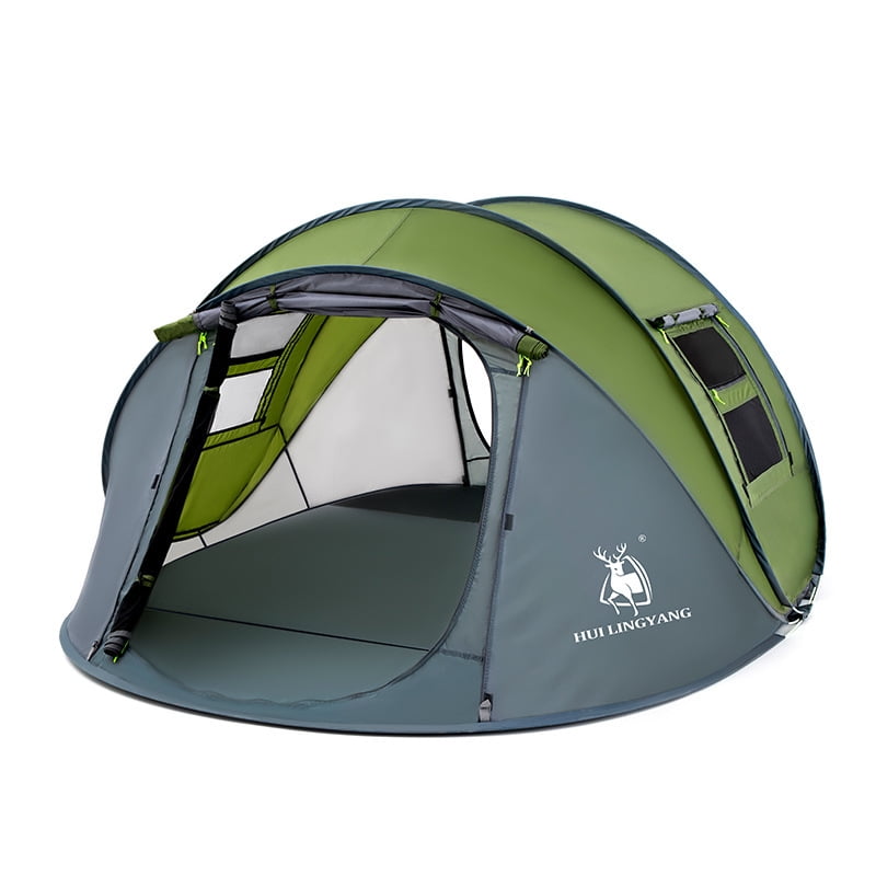 Roomy enough to comfortably accommodate 3-4 adults or a small family, with ample space for gear ...