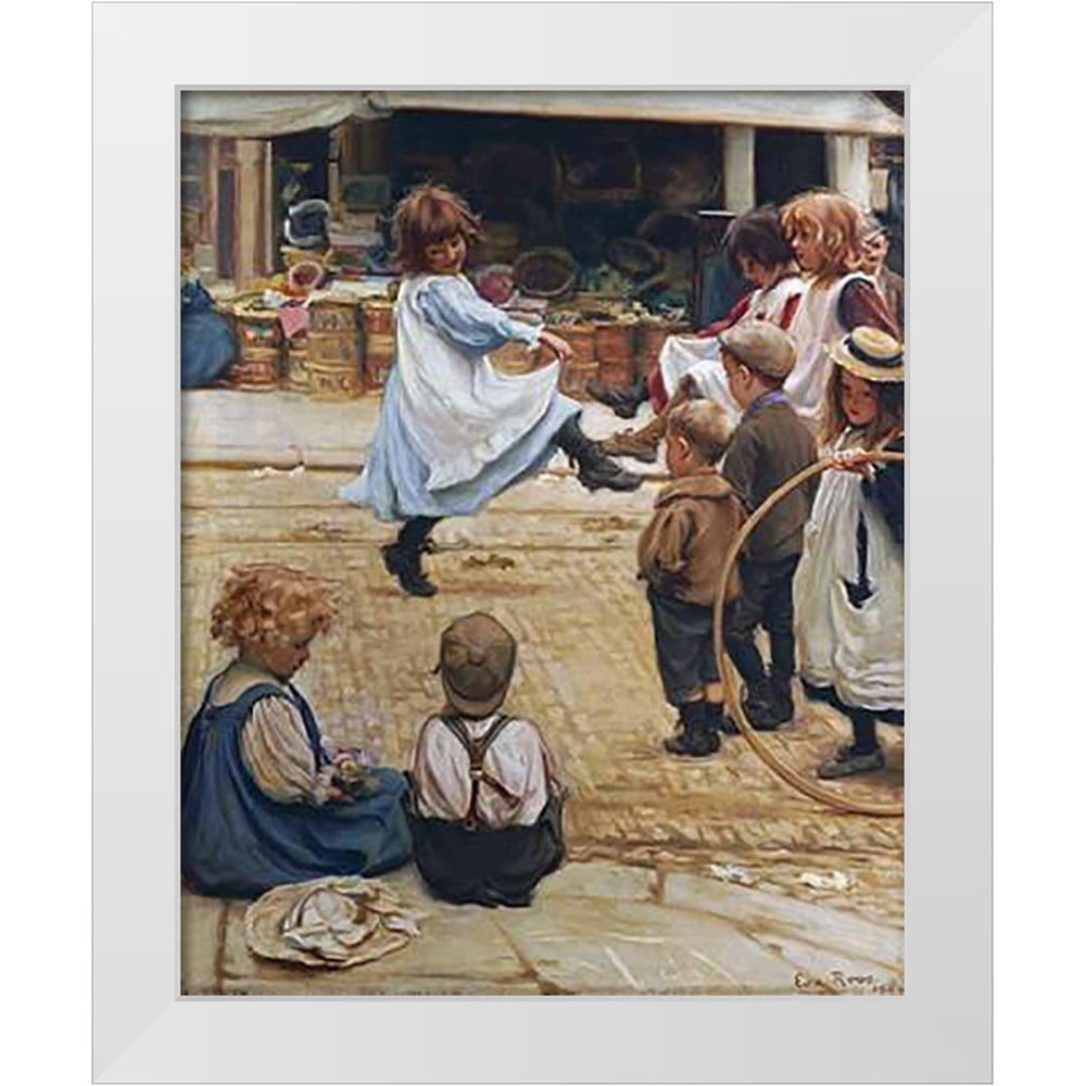 Roos, Eva 26x32 White Modern Wood Framed Museum Art Print Titled - An ...