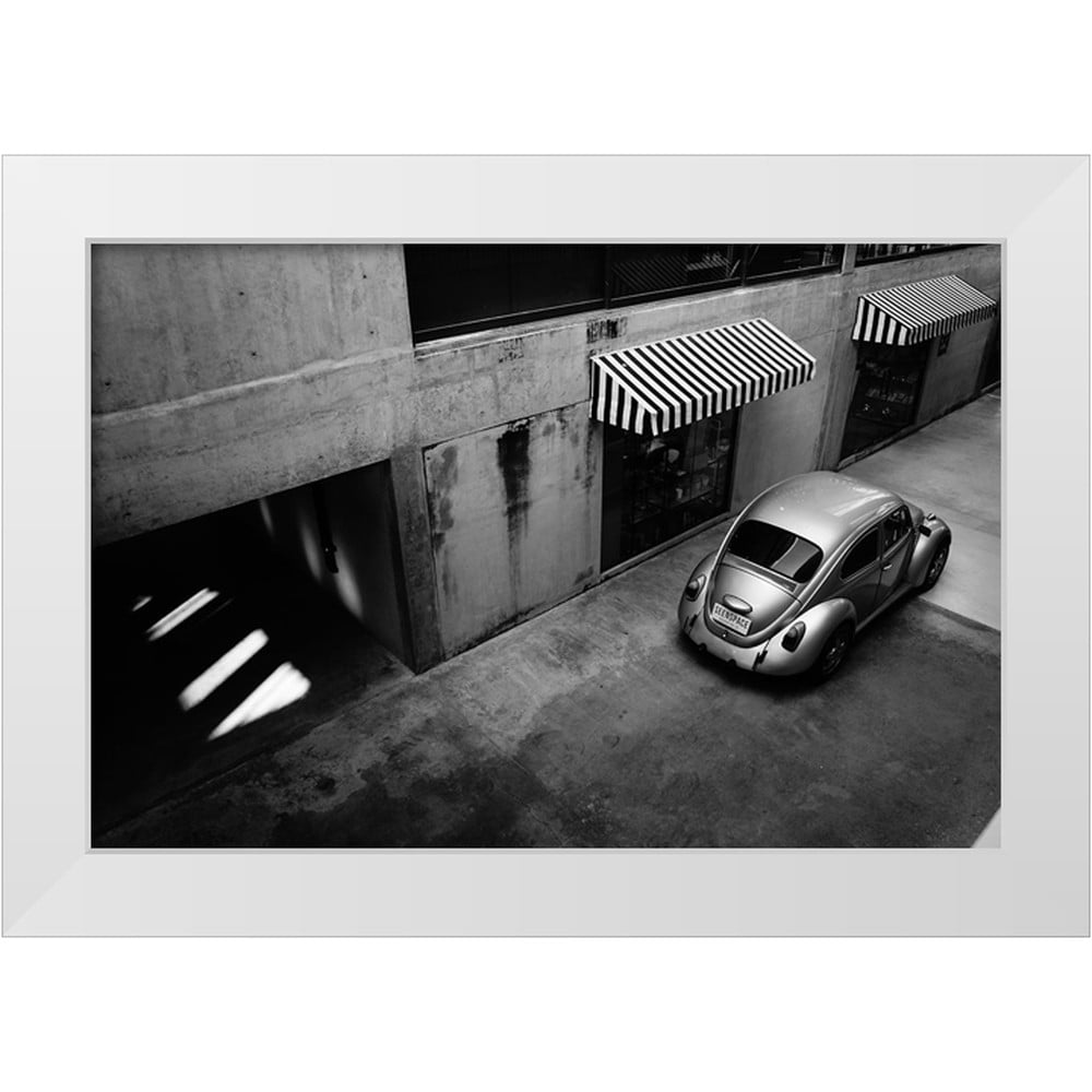 Roos, Wille 24x17 White Modern Wood Framed Museum Art Print Titled ...