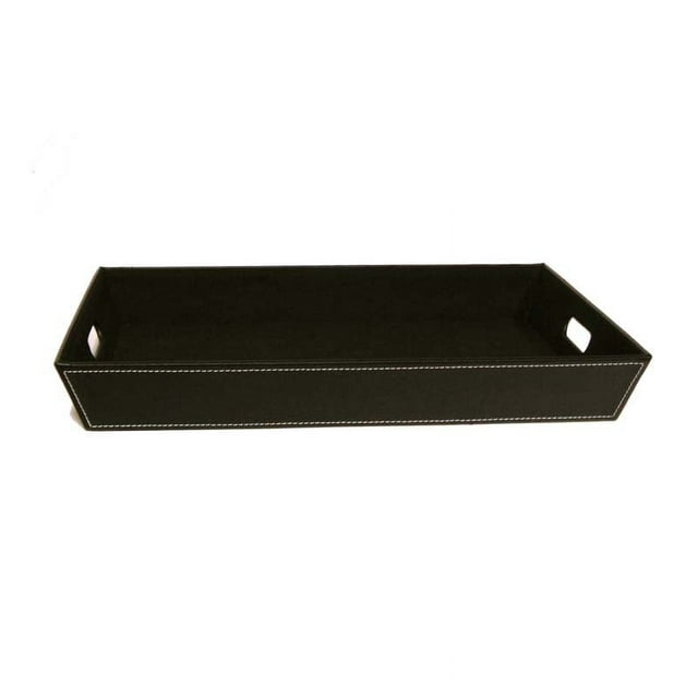 Roosevelt Faux Leather Serving Tray - Large 21in - Walmart.com