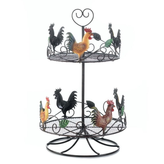 Rooster 2 Tier Countertop Rack - Walmart.com
