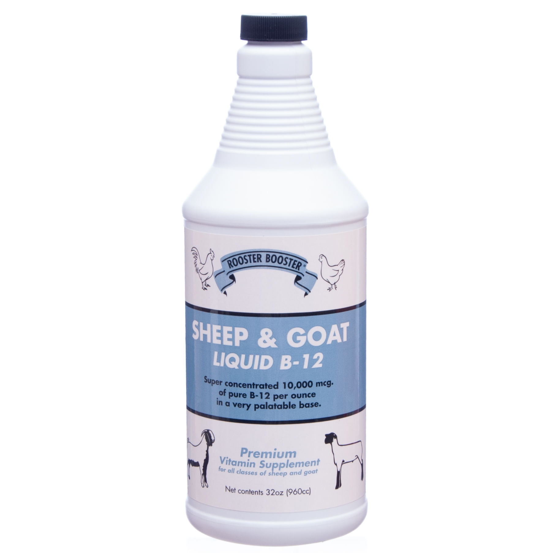Rooster Booster B-12 Sheep and Goat Liquid, 32-Ounce - Walmart.com