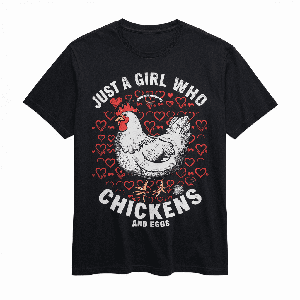 Rooster Chicken Farm Life Vintage Style Graphic Tee - Walmart.com