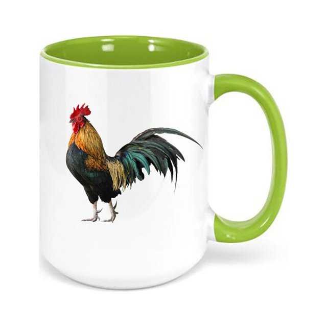 Rooster Coffee Cup, Rooster, Rooster Mug, Chicken Cup, Rooster Lover ...