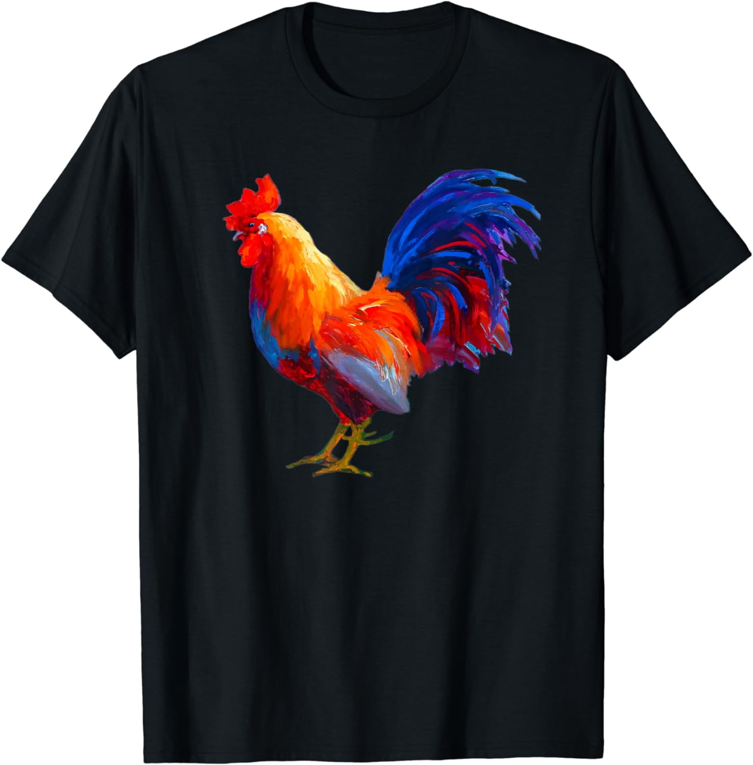 Rooster Country Decor Chicken Gallo Gifts Rooster T-Shirt - Walmart.com