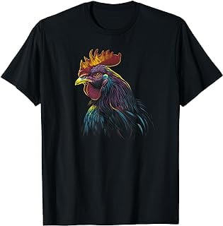 Rooster Country Decor Chicken Gallo Gifts Rooster T-Shirt - Walmart.com