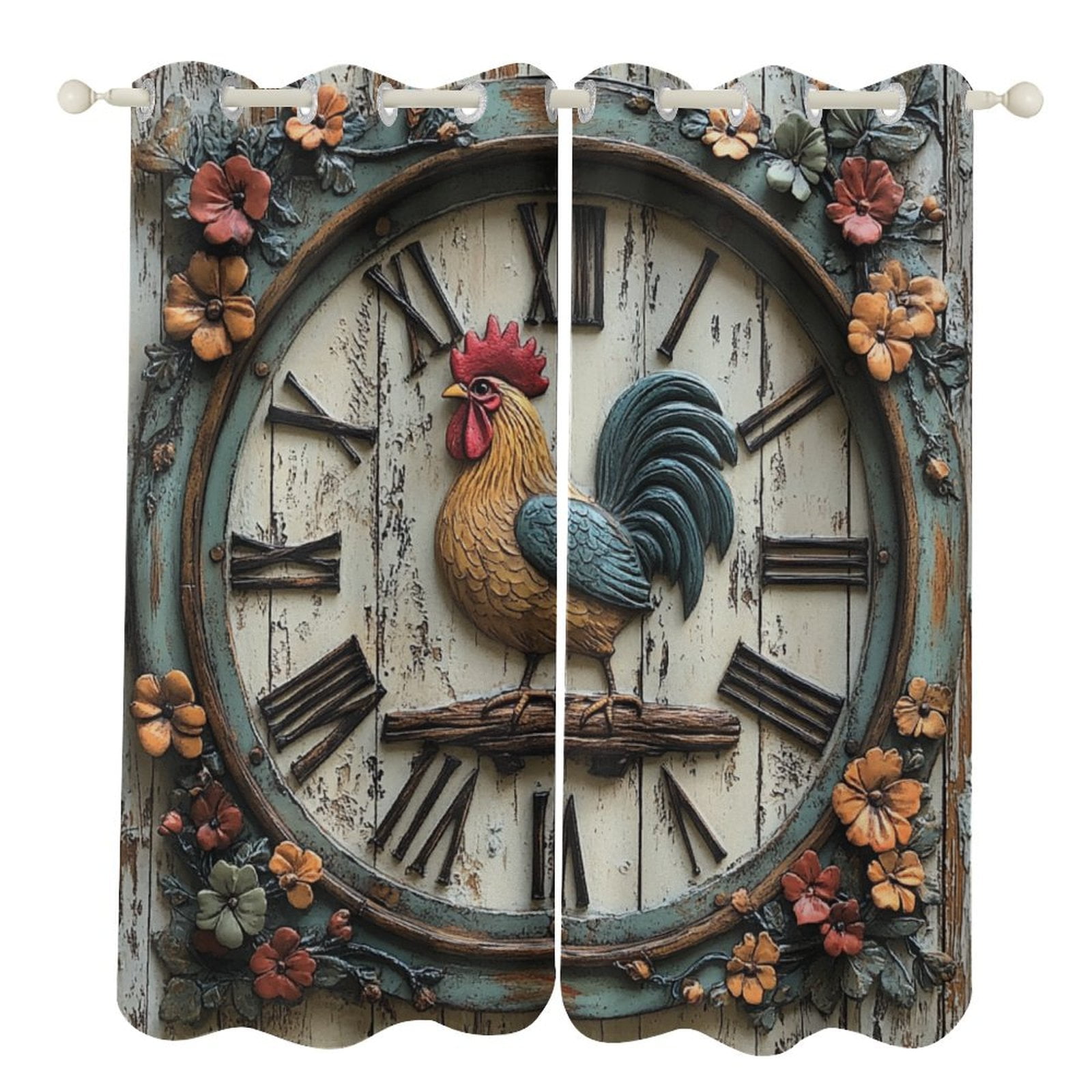 Rooster Farm Suitable for Living Rooms with Perforated Insulation And ...