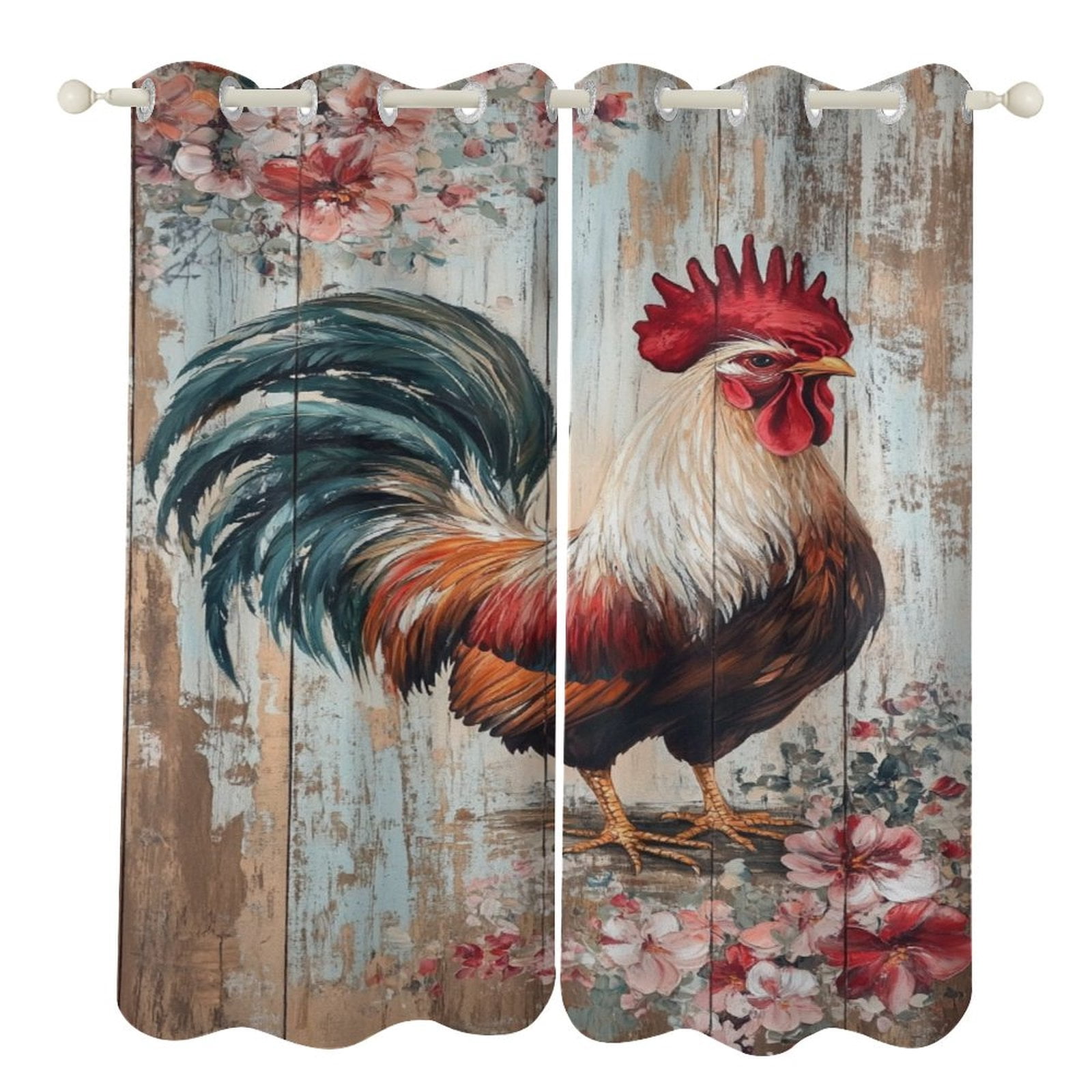 Rooster Farm Suitable for Living Rooms with Perforated Insulation And ...