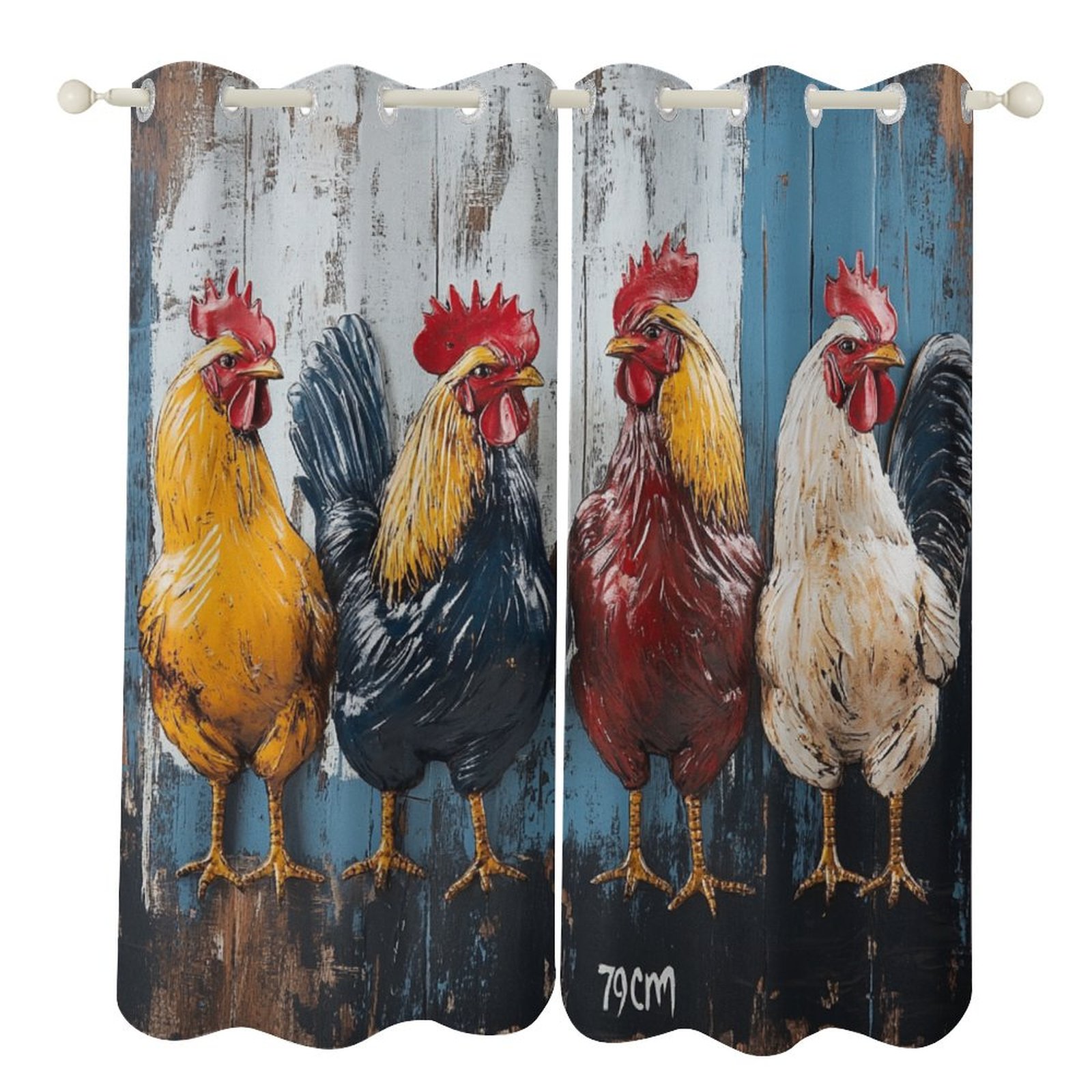 Rooster Farm Suitable for Living Rooms with Perforated Insulation And ...