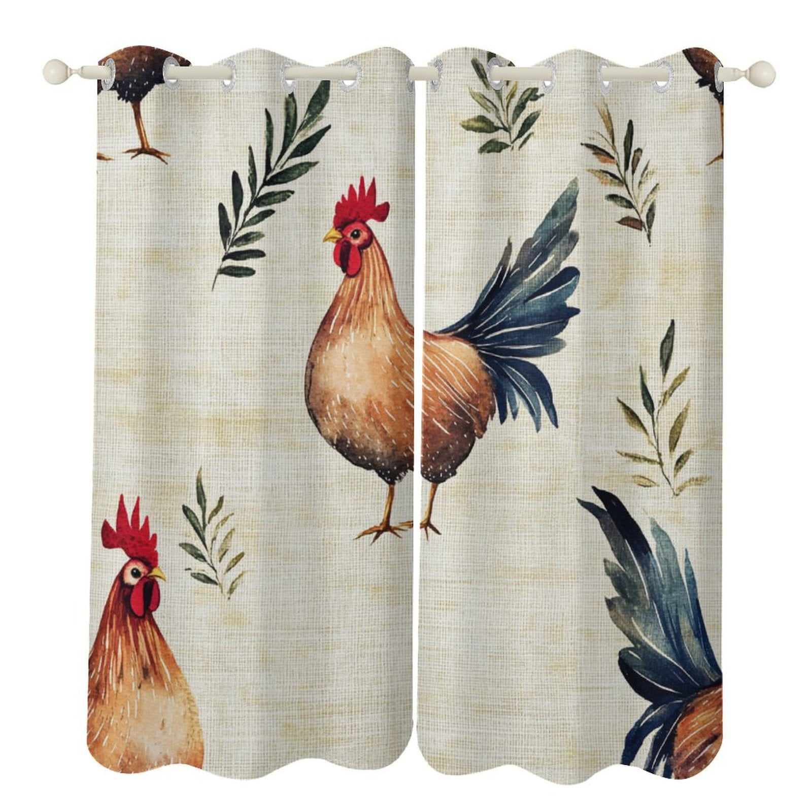 Rooster Farm Suitable for Living Rooms with Perforated Insulation And ...