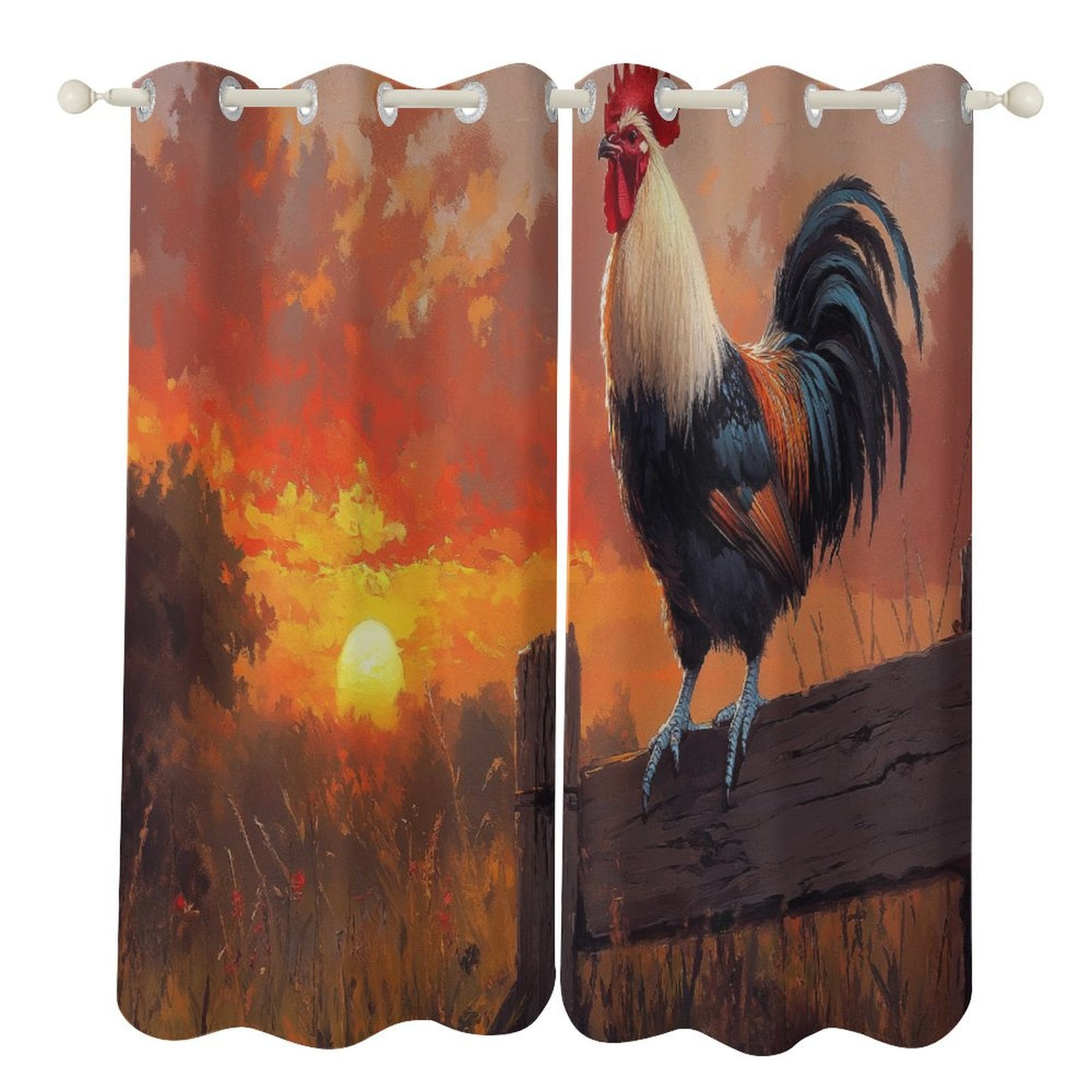 Rooster Farm Suitable for Living Rooms with Perforated Insulation And ...