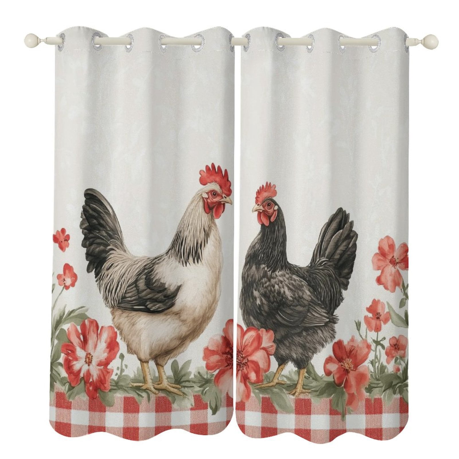 Rooster Farm Suitable for Living Rooms with Perforated Insulation And ...