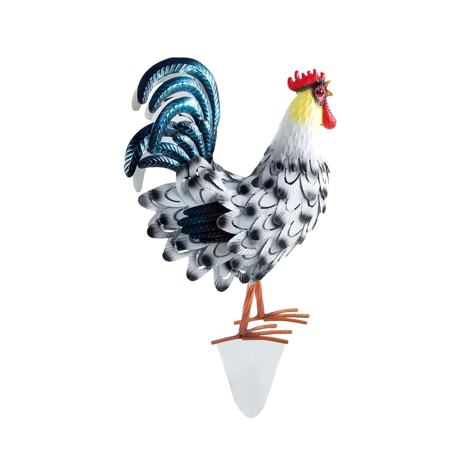 Rooster Garden Statue And Sculpture Outdoor Decoration Animal Chicken ...