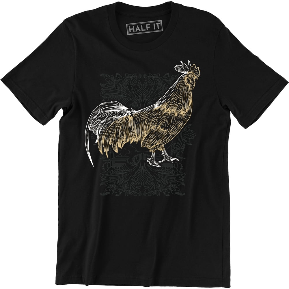 Rooster - Gift C*ck a Doodle Doo Farm Animal Hen Chicken Bird Men's Tee ...