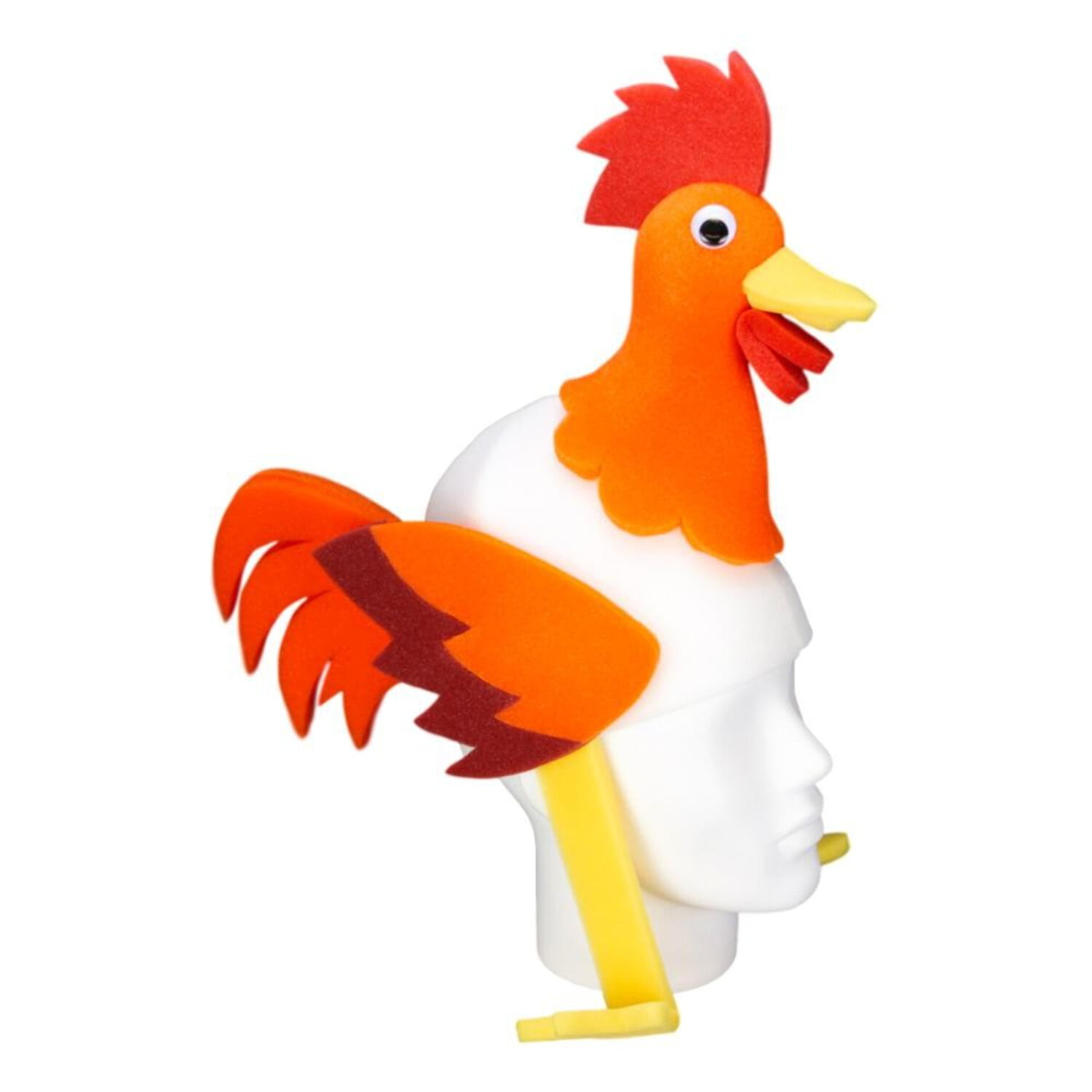 Rooster Hat - Farm Party Hat - Rooster Decor Hat - Handmade Animal Hat ...