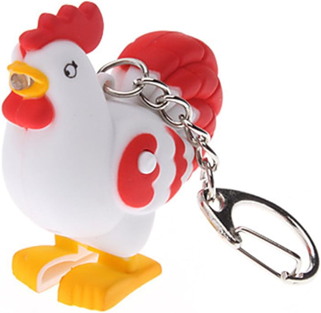 Rooster LED Keychain with Sound (2 Pack) - Walmart.com