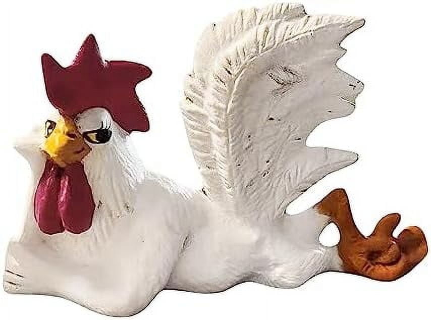 Rooster Statues & Sculpture, Rooster Kitchen Decor, Enchanting Posture ...