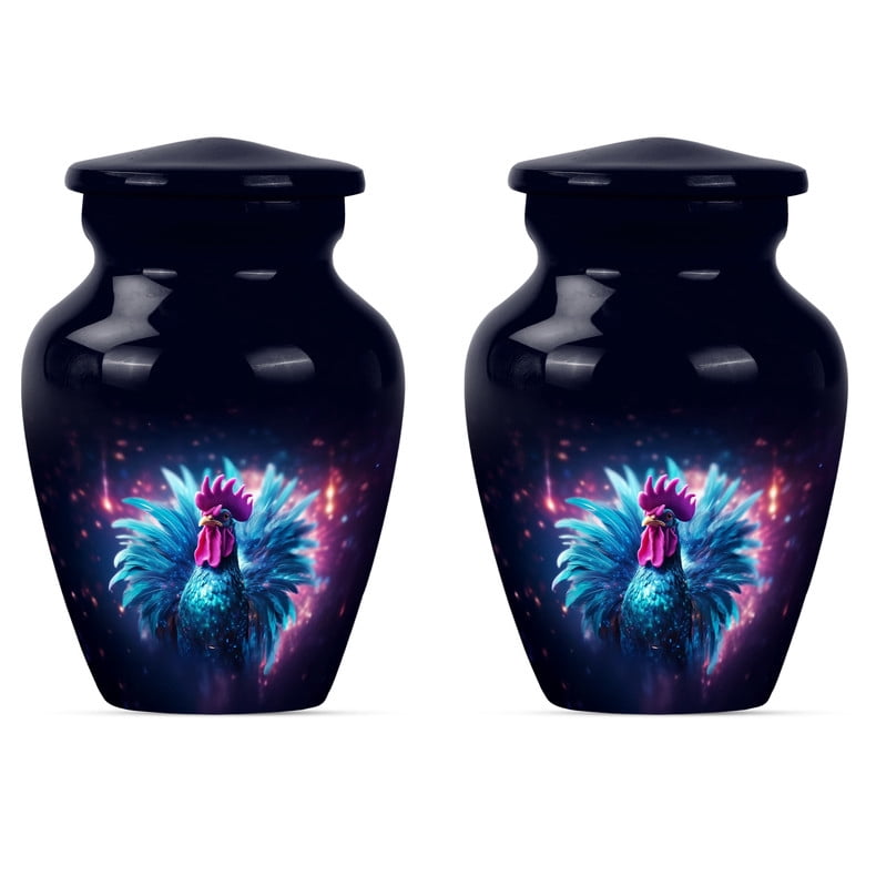Rooster Urn, Memorial Urns for Human Ashes Keepsake, Urn for Ashes for ...