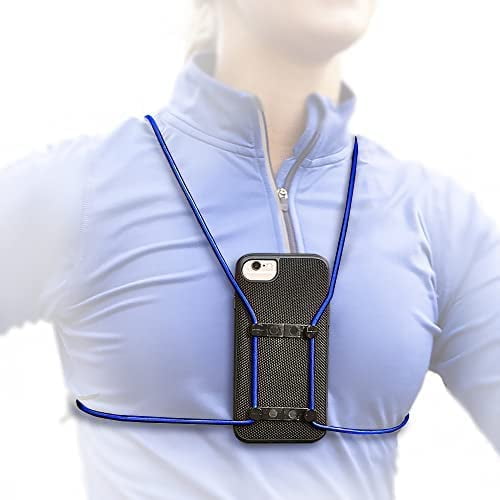 Rooster Wrap Blue - Retractable Cell Phone Holder - Mobile Phone Chest ...