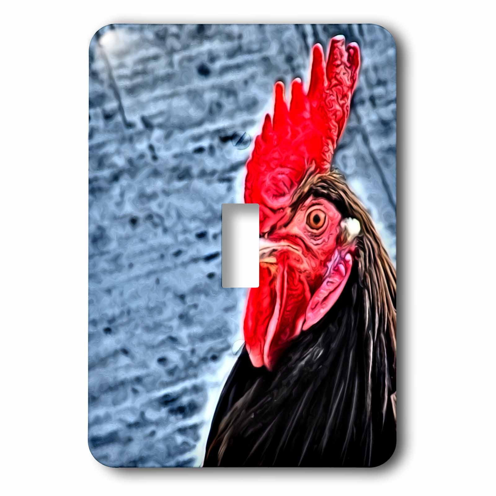3dRose, Rooster by Angelandspot, single toggle switch - Walmart.com