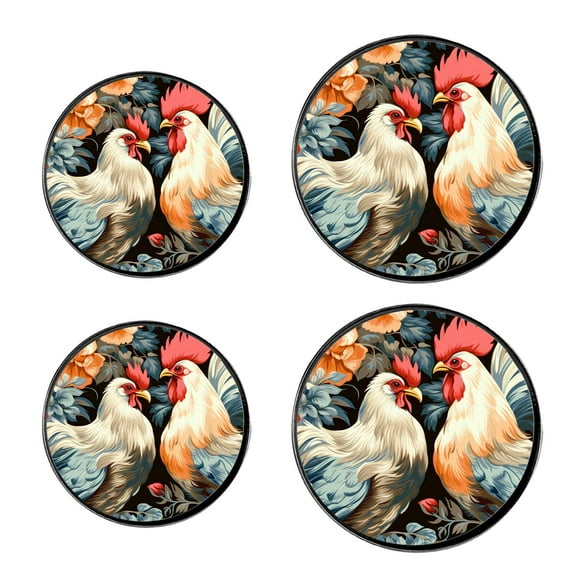 Rooster Stove Burner Covers