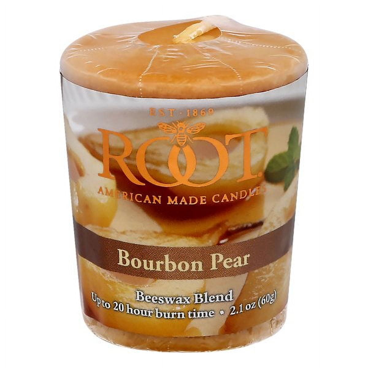 Root 20hr Votive Candles, Bourbon Pear - Set of 6 - Walmart.com