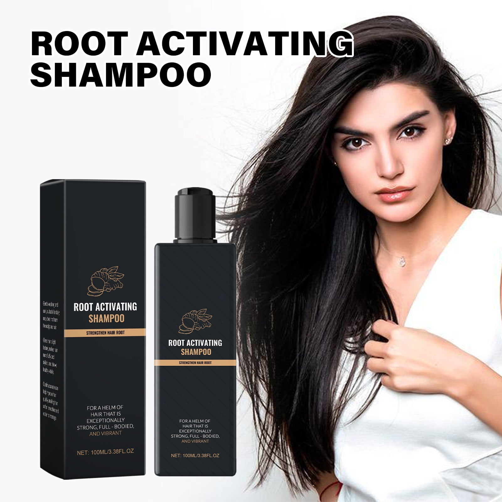 Root Activator Shampoo, Hair Loss Thickening Shampoo, Natural Hair ...