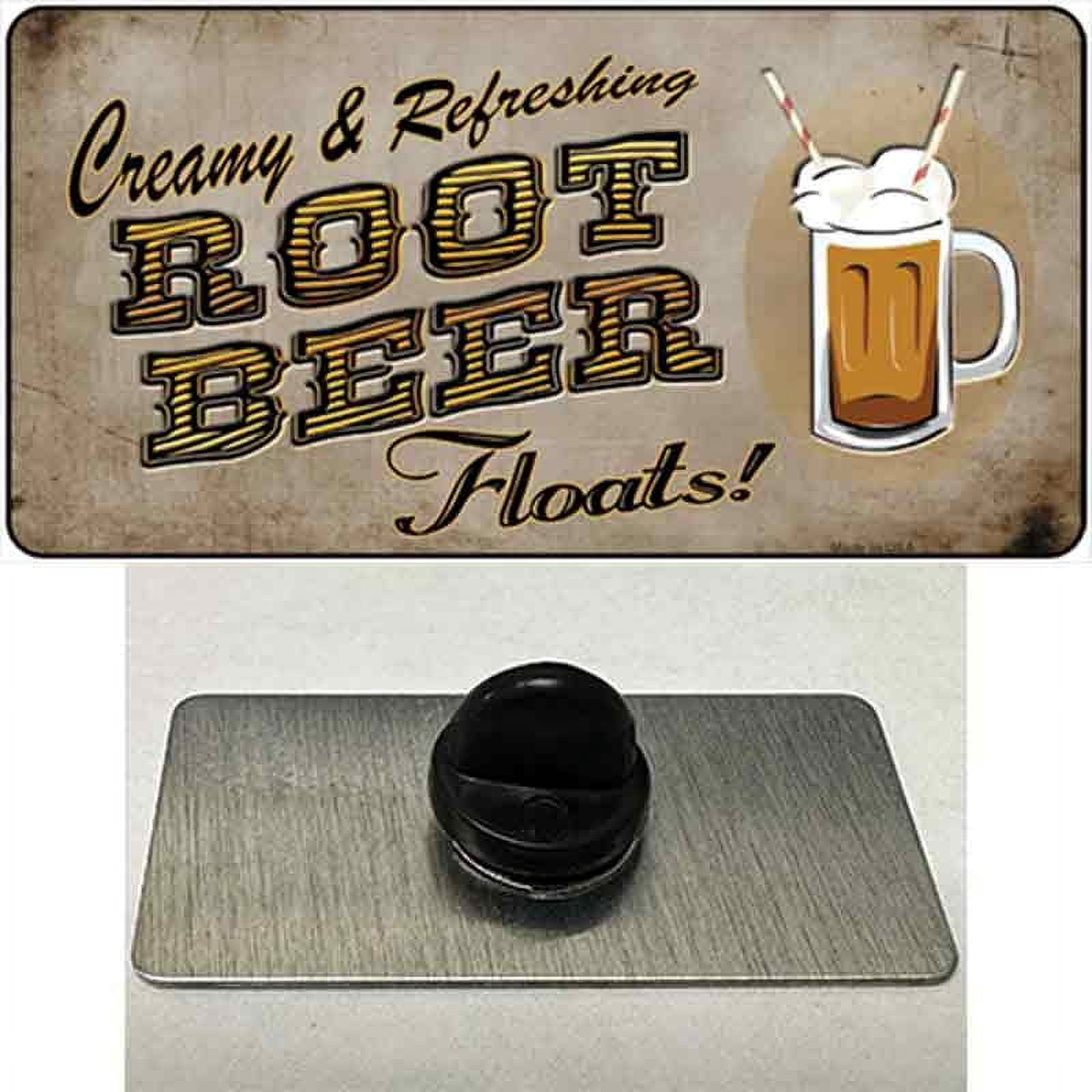 Root Beer Floats Novelty Metal Hat Pin 1.5" x 0.75" Hat Pin (PIN ...