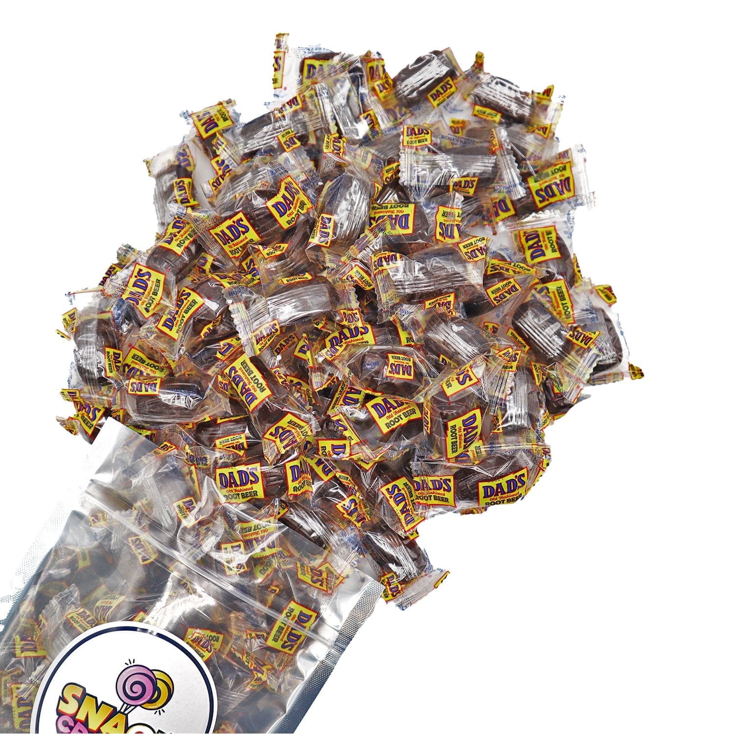 Snack Crackle Shop Root Beer Hard Candy Individually Wrapped, 3 Pounds ...
