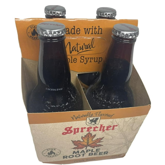 Root Beer Pack Of 4 Bottles Bundled With Langsretail Snackbox Fire Brewed Root Beer Made