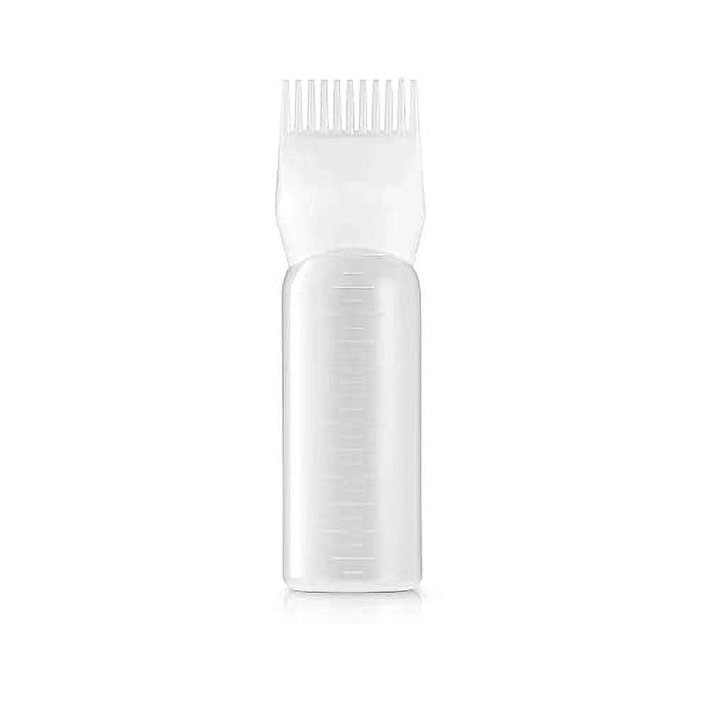 Root Comb Applicator Bottle 6 Ounce With Graduated Scale Hair