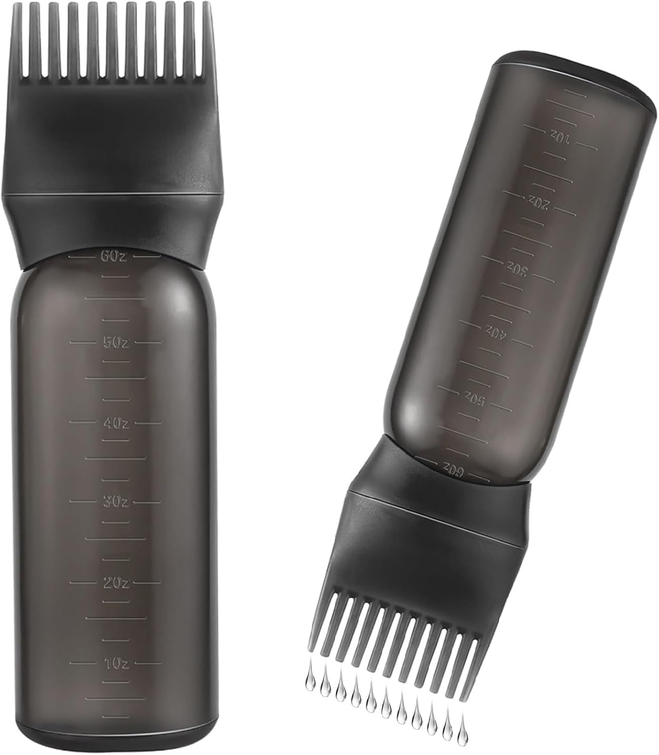 Root Comb Applicator Bottle Oil Applicator for Hair Dye Hair Oiling ...