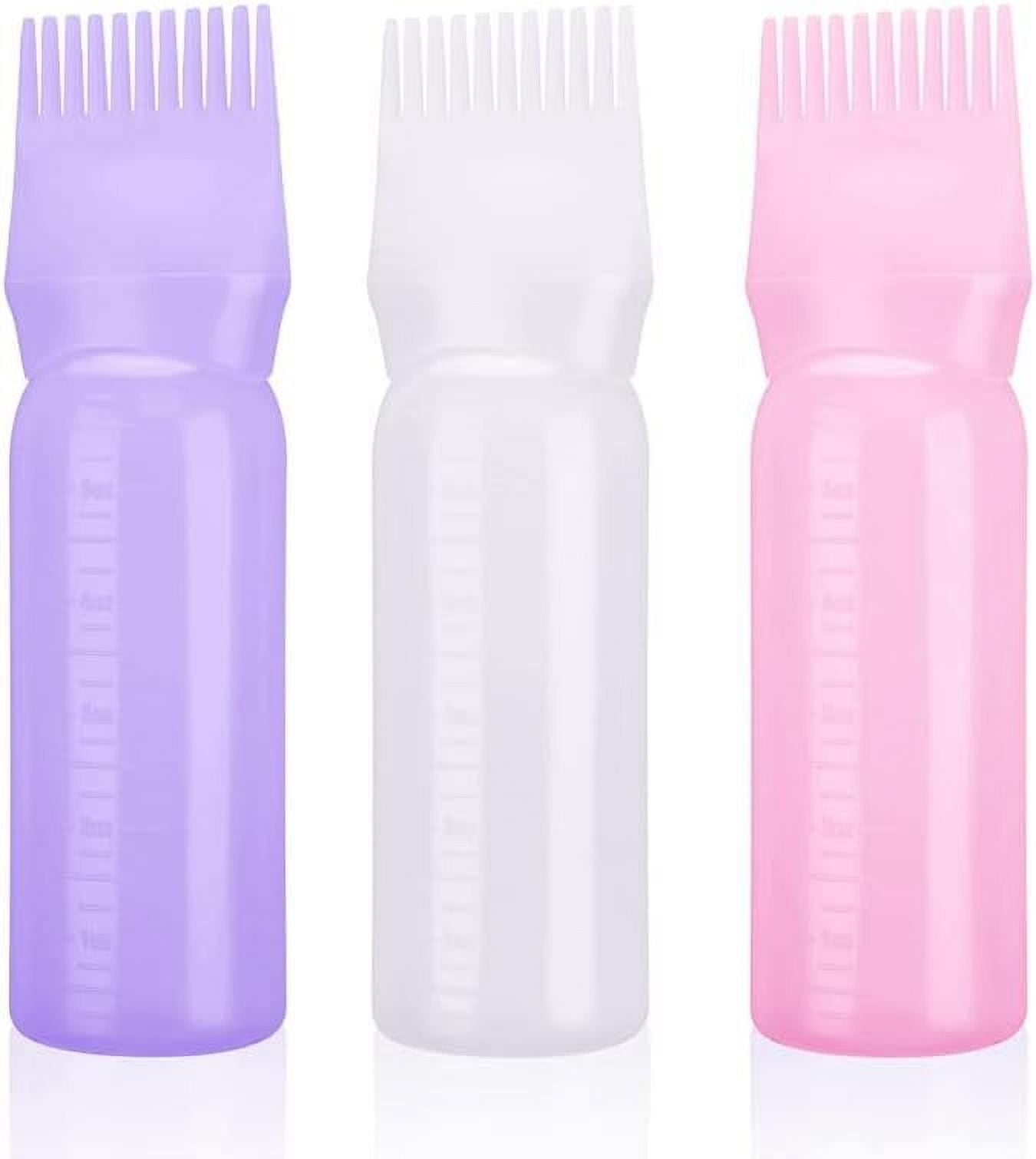 Root Comb Applicator Bottles 3pack 150ml Applicator Bottle For Hair Dye