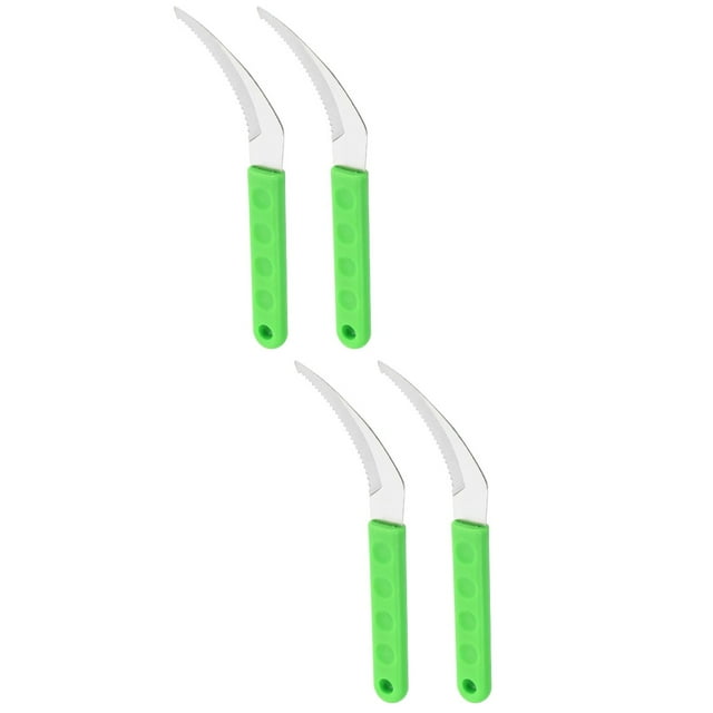 Root Digger Lawn Mower (four-point Stainless Steel Small Sickle) 4 Pcs ...