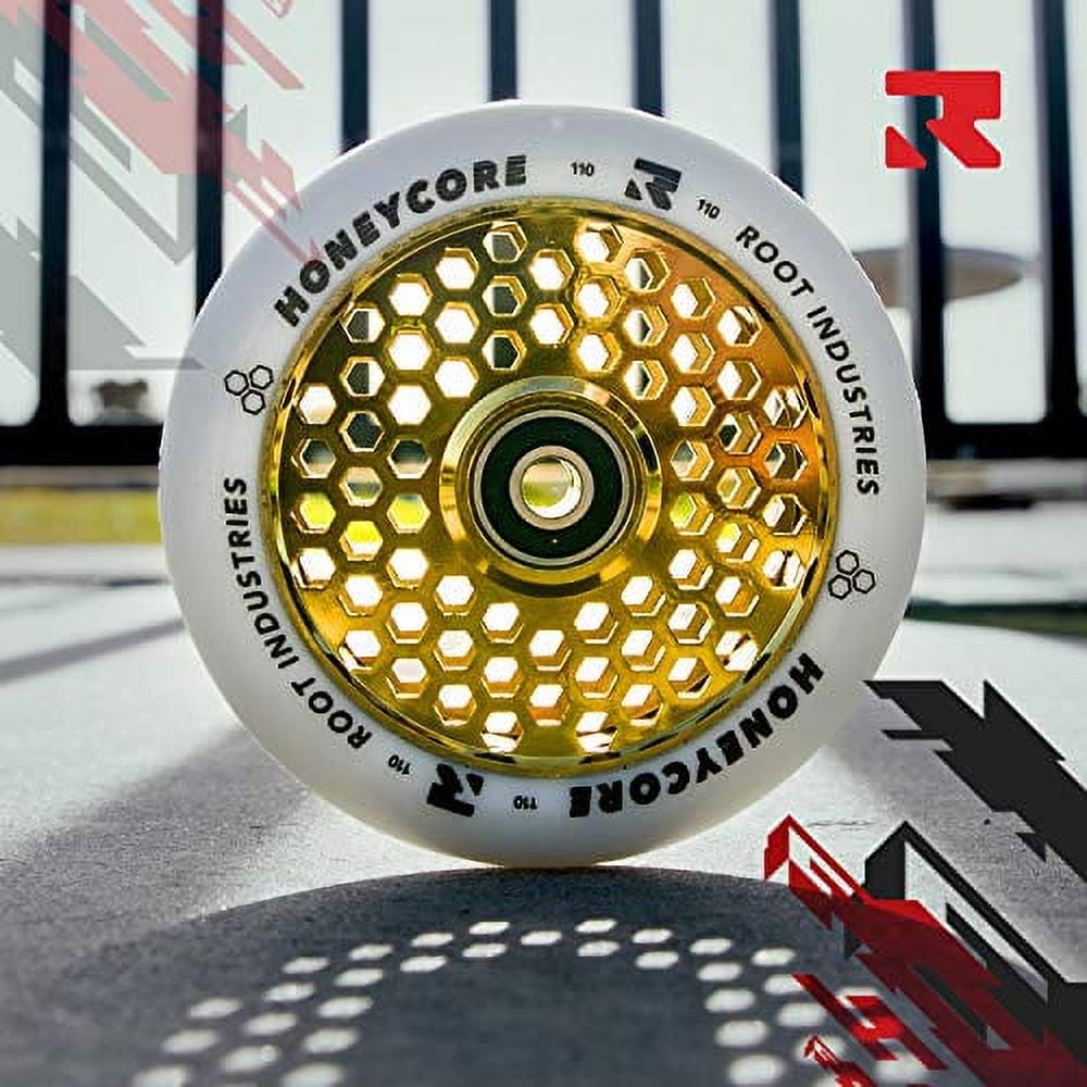 Root Industries 110mm Honeycore Wheels - White Urethane (Pair) (White ...