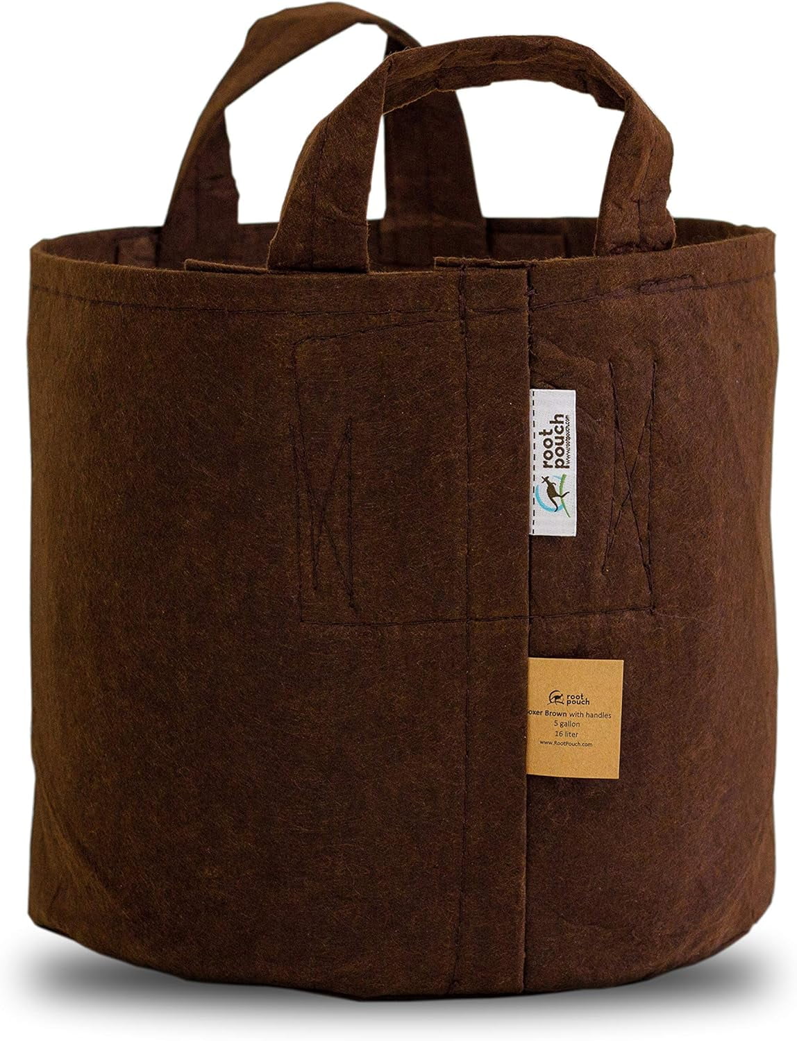 Root Pouch Non-Degradable Reusable Grow Bag with Handles (5 Gallon ...