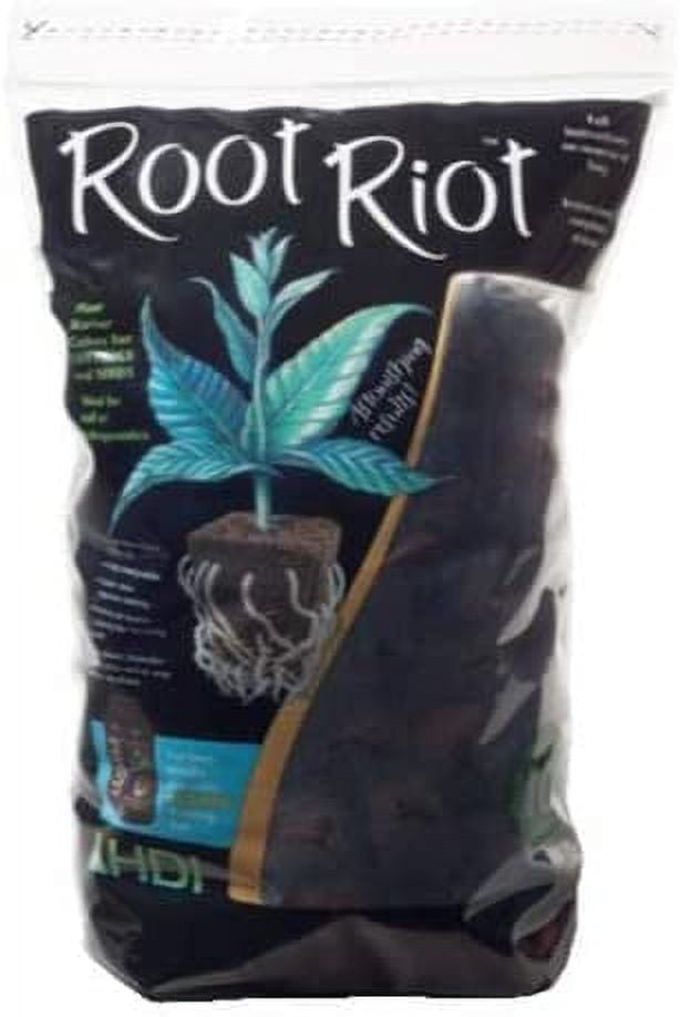 Root Riot Organic Plant Starter Cubes for Plant Growth, 100 Pre ...