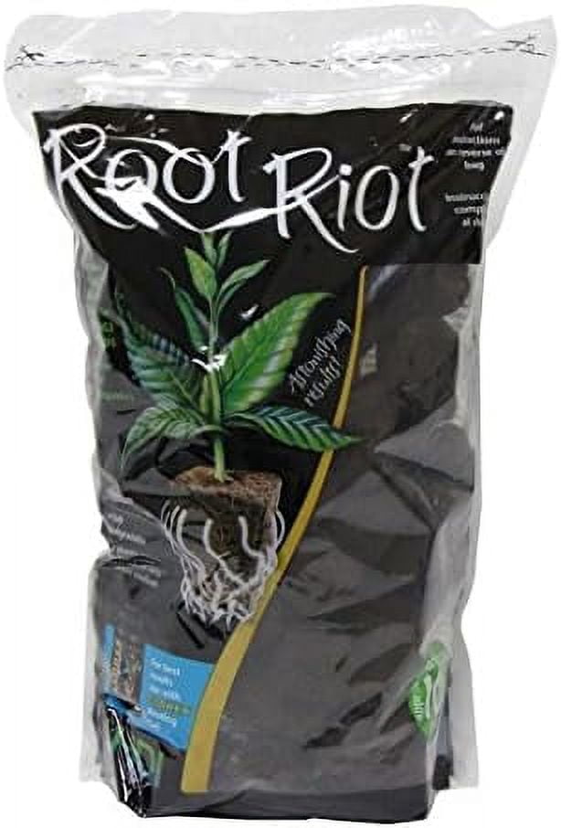 Root Riot Replacement Cubes - Organic Seed Moistened Starter Plugs ...