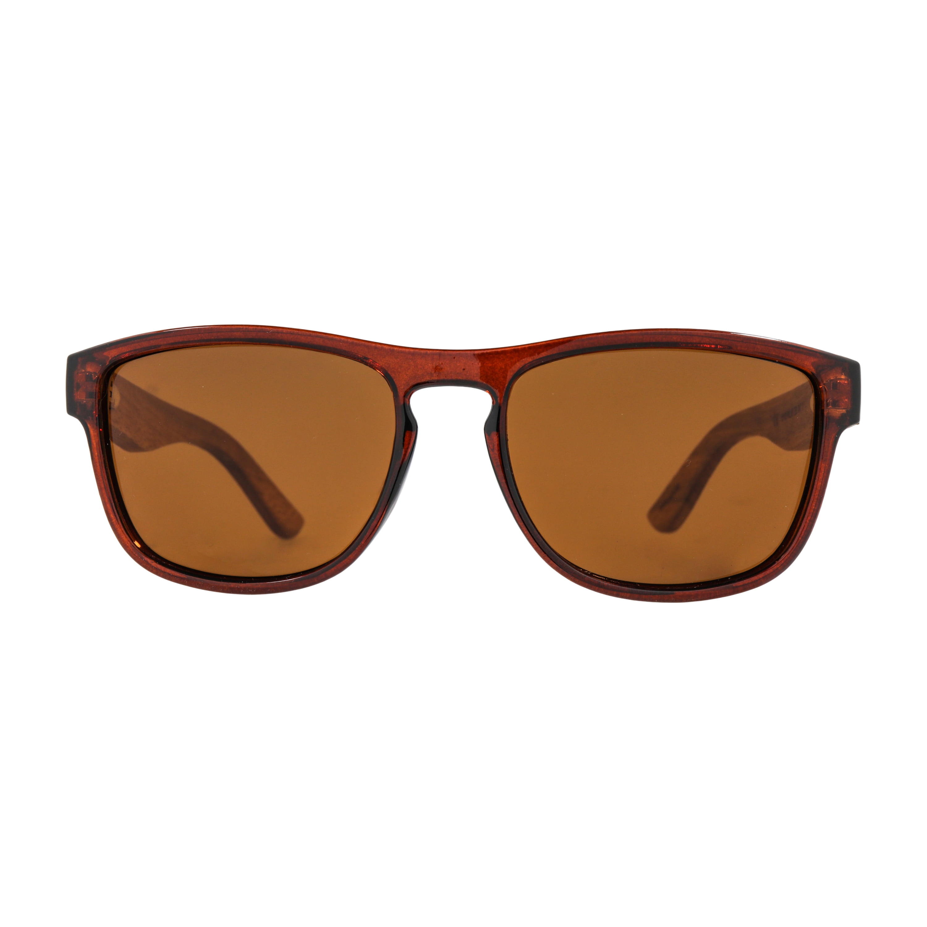 Root Sports Edition Brown PC Brown Lens Wood Unisex Temples - Walmart.com
