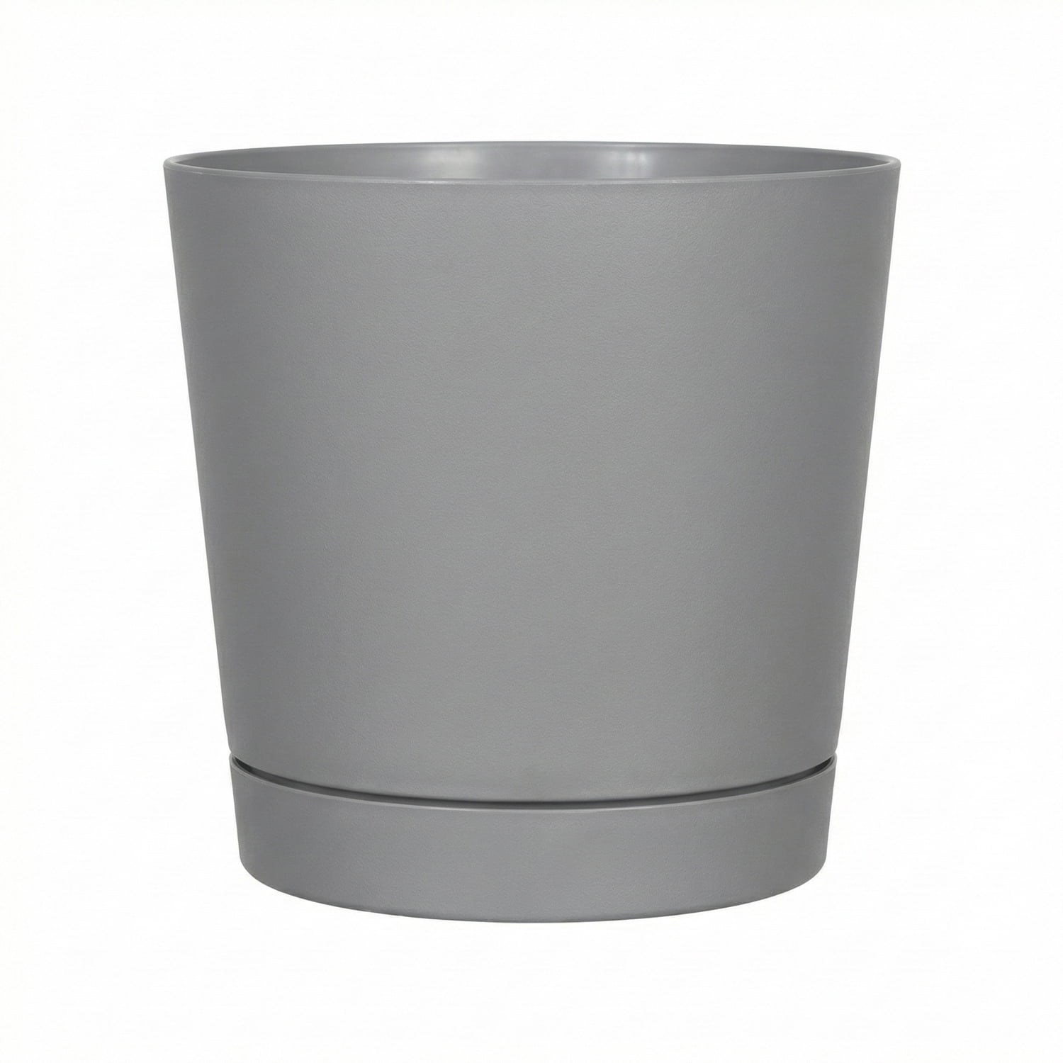 Root & Vessel Majestic Full Depth Cylinder Planter, Gray, 12" - Walmart.com