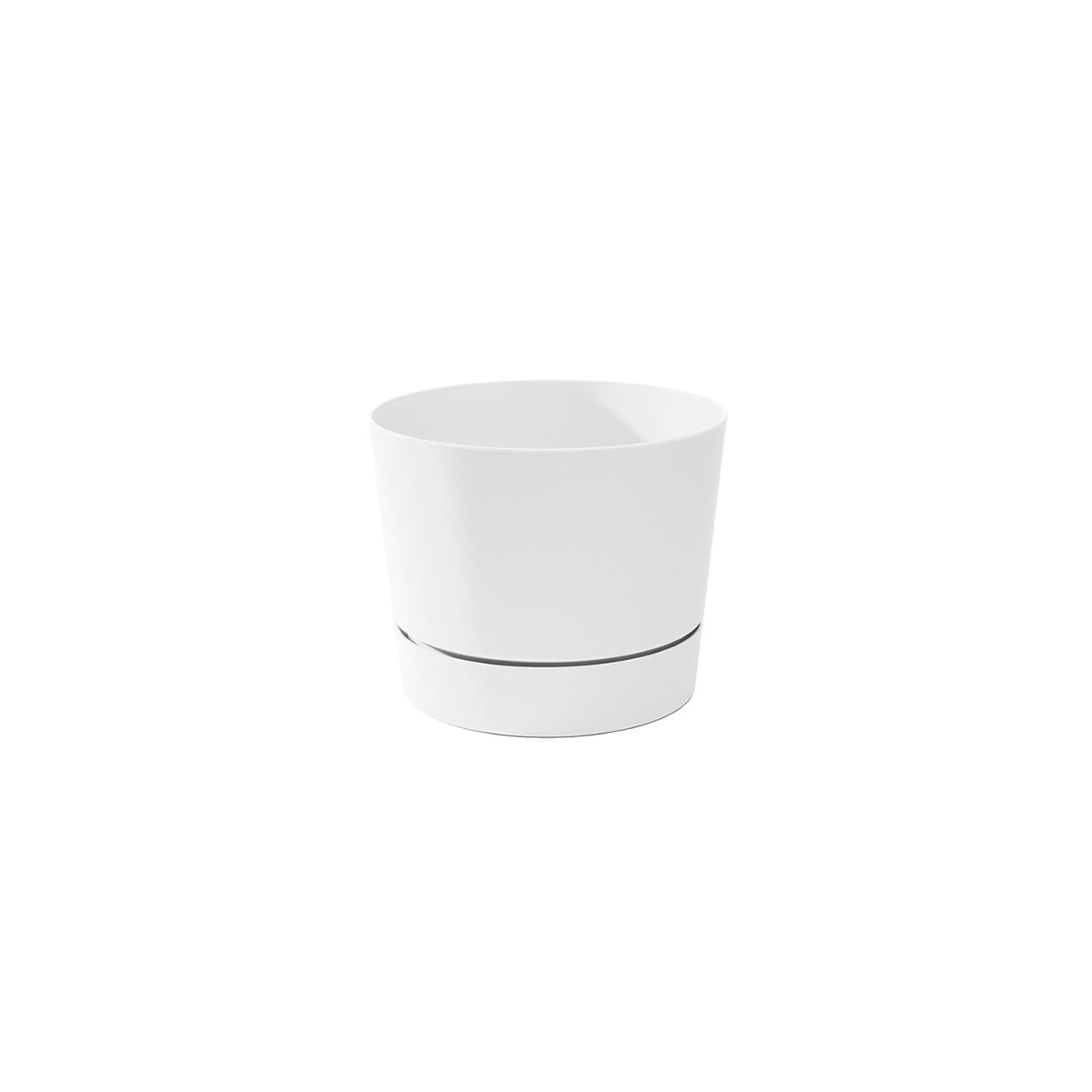 Root & Vessel Majestic Low Profile Cylinder Pot, White, 4.5" - Walmart.com