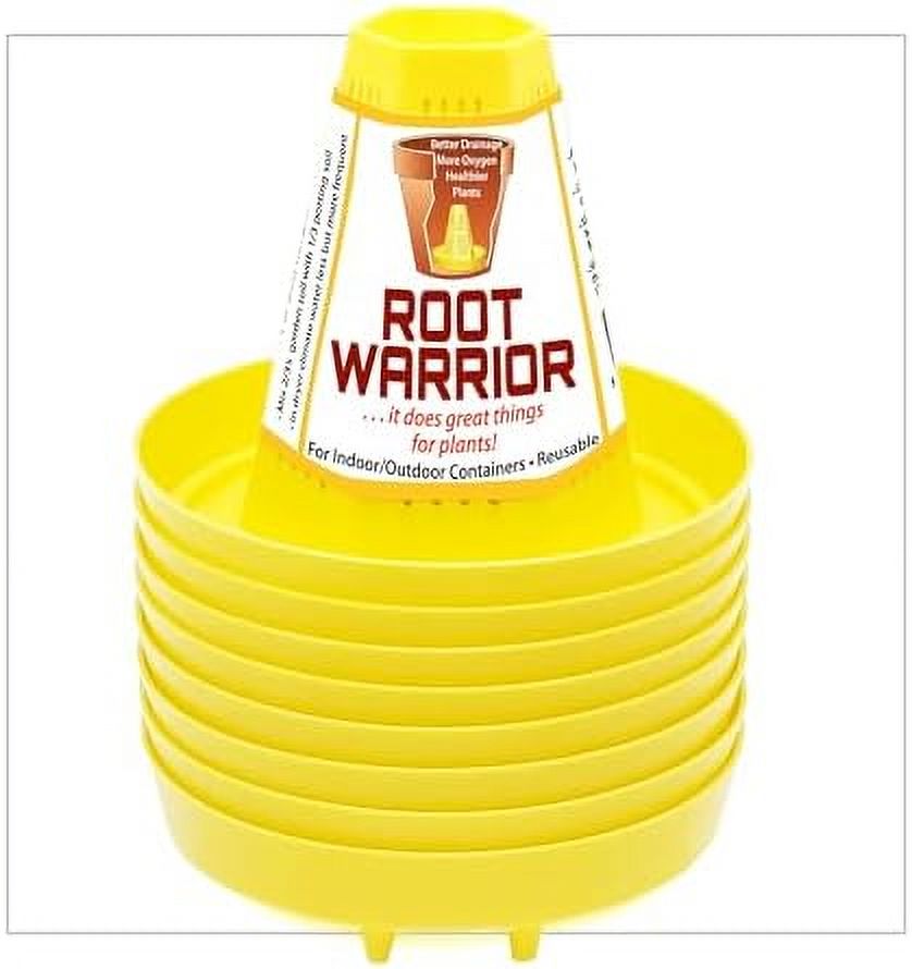Root Warrior. Set of 8. Channels Oxygen to The Center of The Pot ...