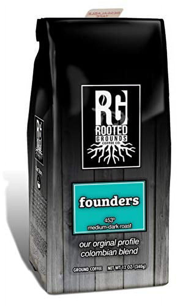 Rooted Grounds Small Batch Coffee - 100% Arabica Craft Coffee (Founders ...