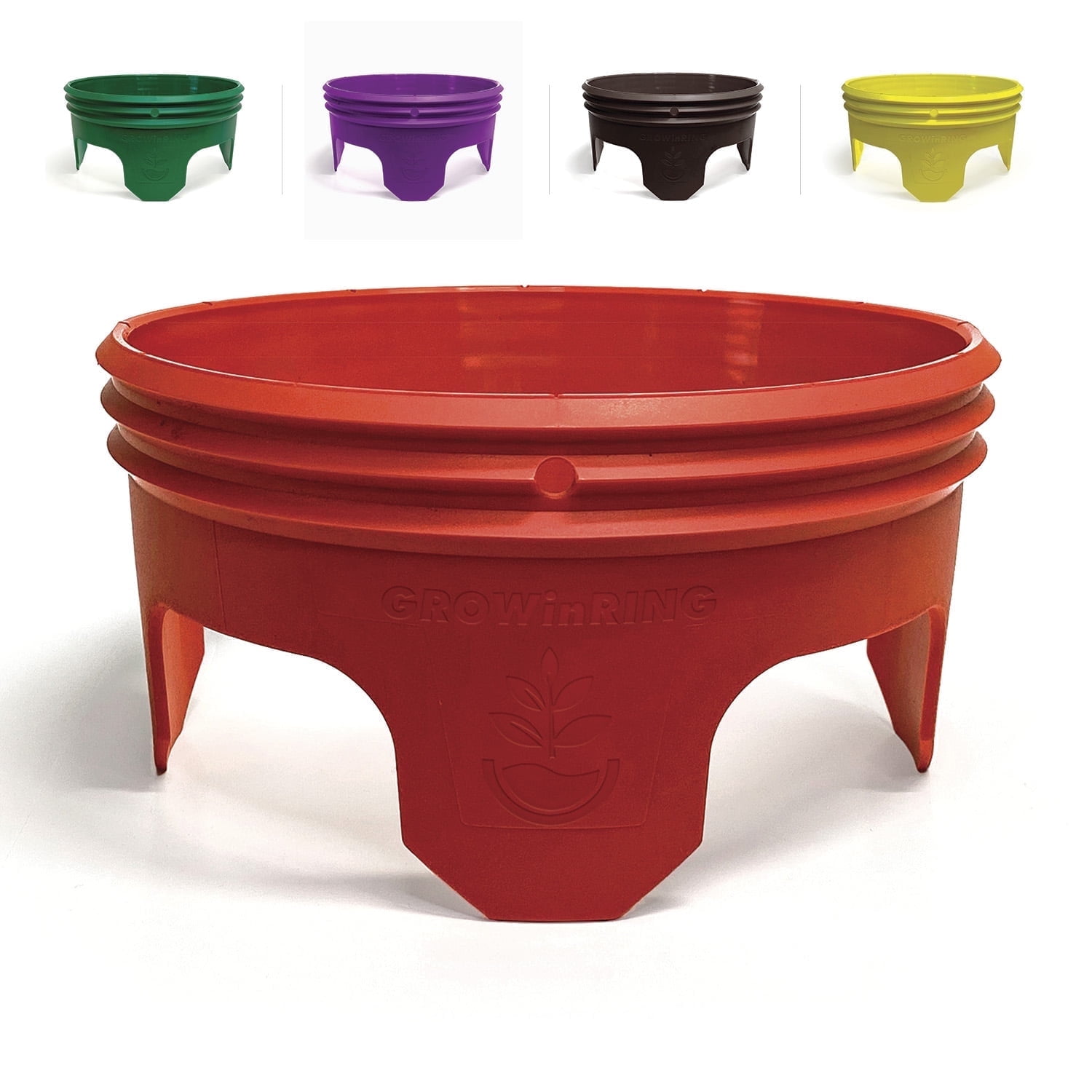 GROWinRING 7-inch Plant Grow Rings for Veggies, Herbs, Flowers, and ...