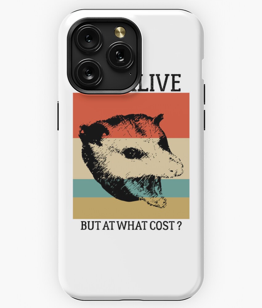 Rootin Tootin Opossum Life M3455 Phone Case for iPhone 17 16 15 14 13 ...